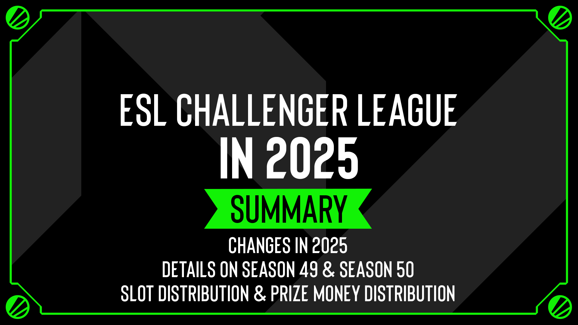 ESL Challenger League in 2025 - ESL Pro Tour